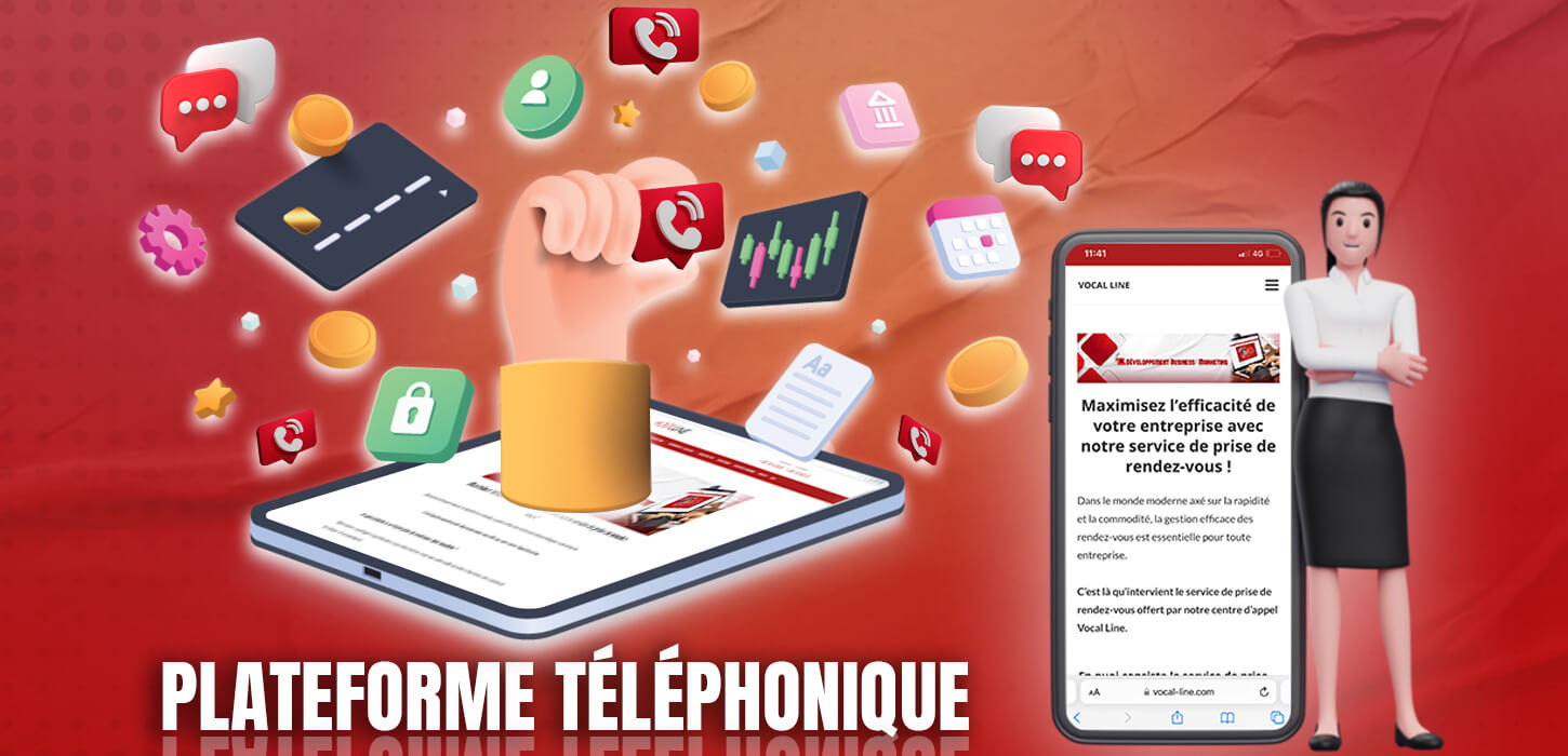 plateforme telephonique, centre d'appel en tunis - Vocal-line